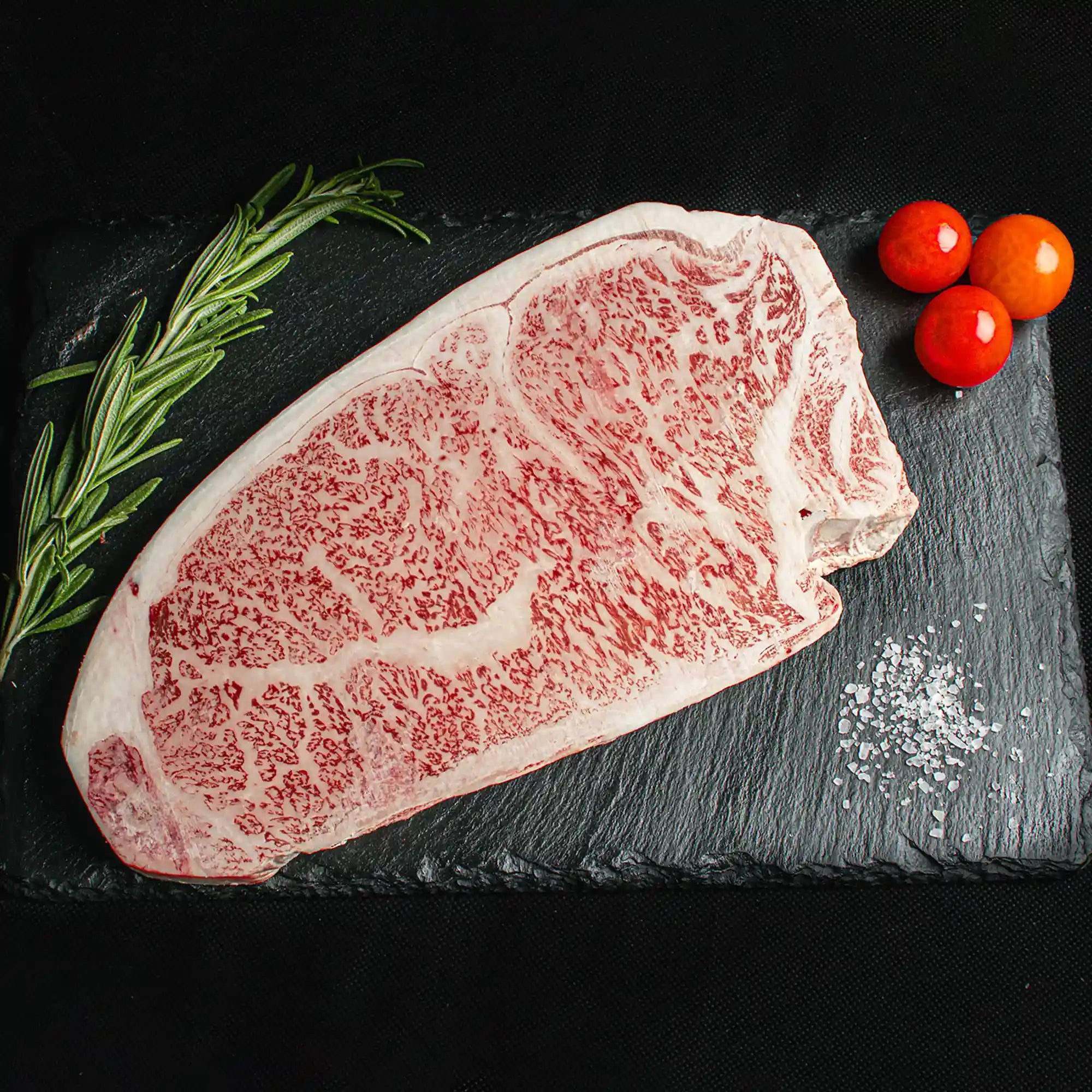 Japanese Wagyu A5 Kurohana Striploin Steak – TKI WAGYU TRADING LLC